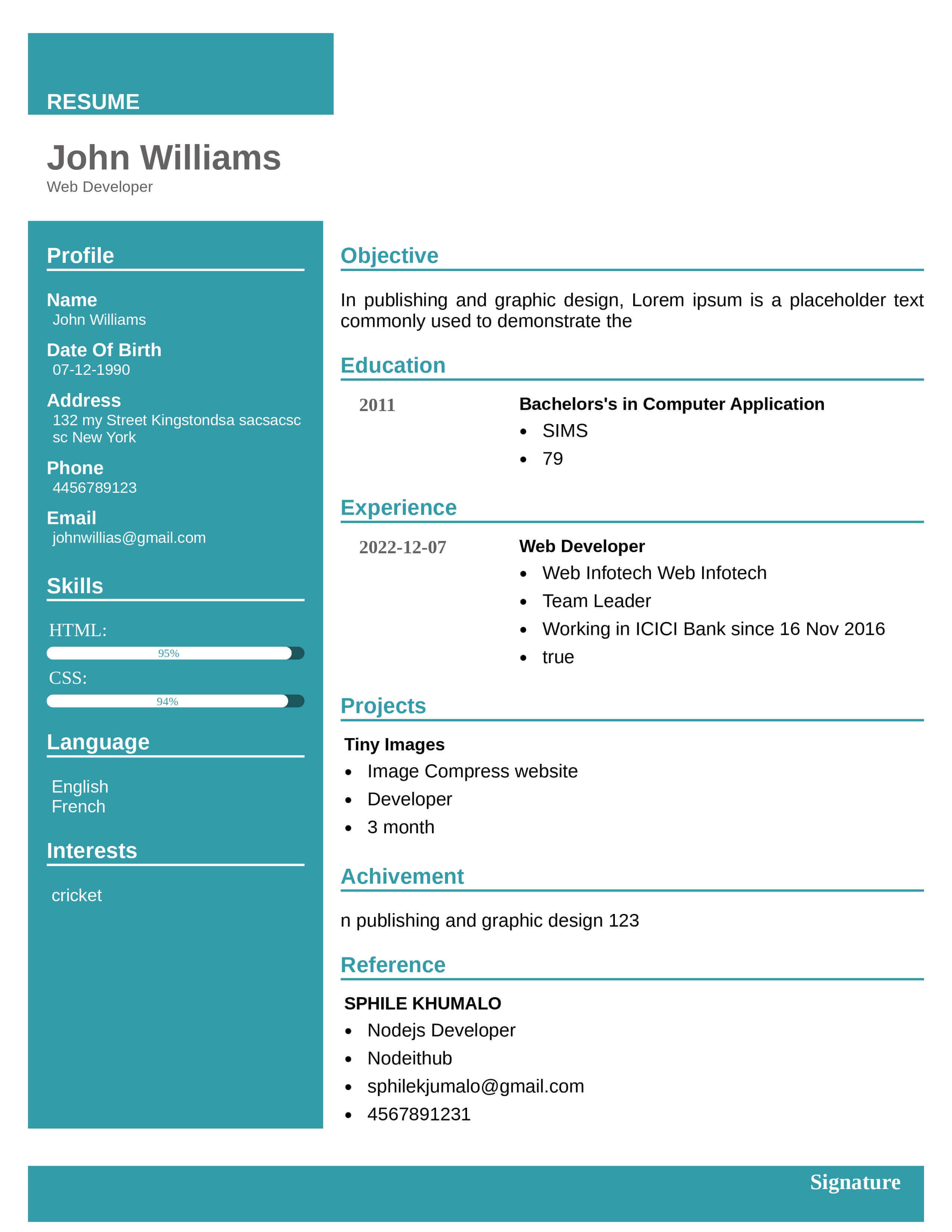 Free Resume Maker Online | ATS Resume Builder & CV Creator – Resumes Maker